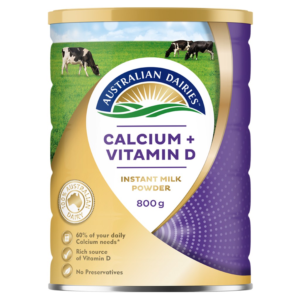 𝐒𝐔̛̃𝐀 𝐀𝐔𝐒𝐓𝐑𝐀𝐋𝐈𝐀𝐍 𝐃𝐀𝐈𝐑𝐈𝐄𝐒 (AD) Canxi + VitaminD | Shopee Việt Nam