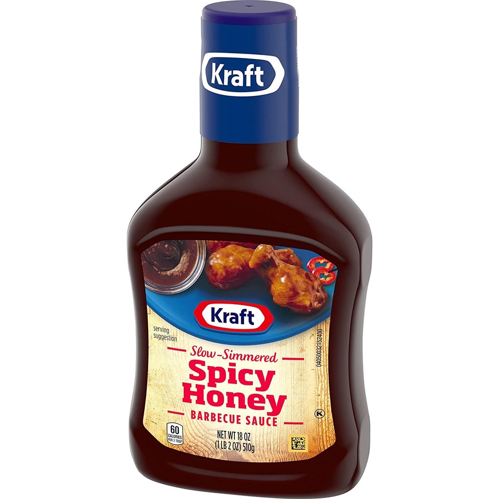 Sốt ướp nướng mật ong hiệu Kraft Spicy Honey BBQ Sauce 510g | Shopee Việt Nam