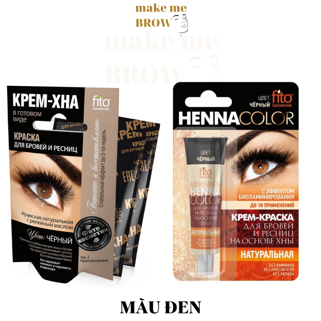 Phủ đen mi FITO XHA Nga giúp mi đen bóng khỏe ,ko cay mi, nhuộm không ...