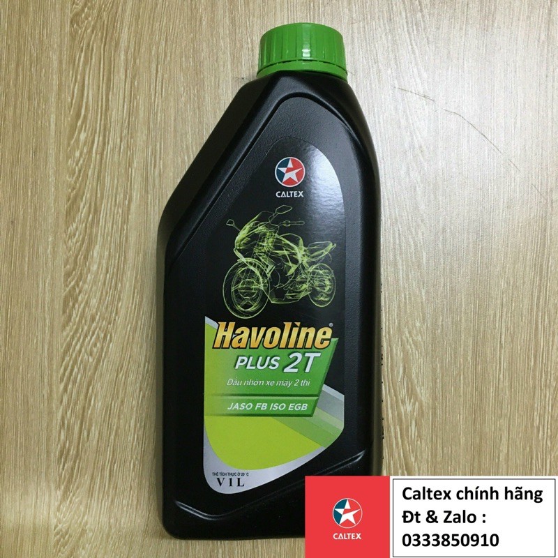 [ CHÍNH HÃNG ] Nhớt xe máy hai thì Caltex Havoline Plus 2T [ 1L ...