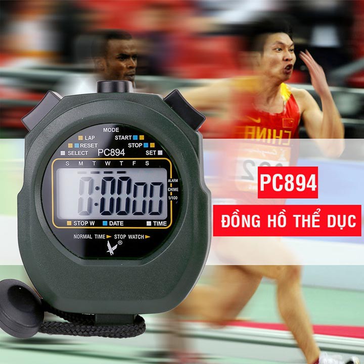 Đồng hồ bấm giờ PC894 màn hình 7 số 3 dòng hiển thị | Shopee Việt Nam