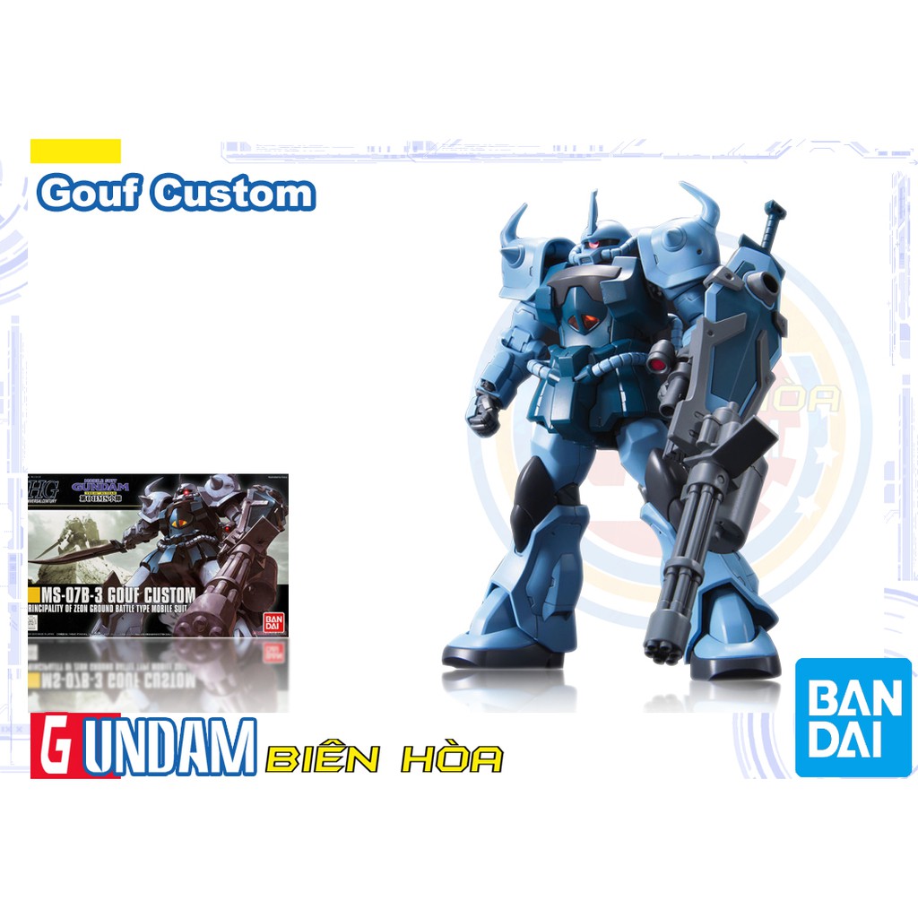 Bộ lắp ráp mô hình Gundam Gouf Custom | Shopee Việt Nam