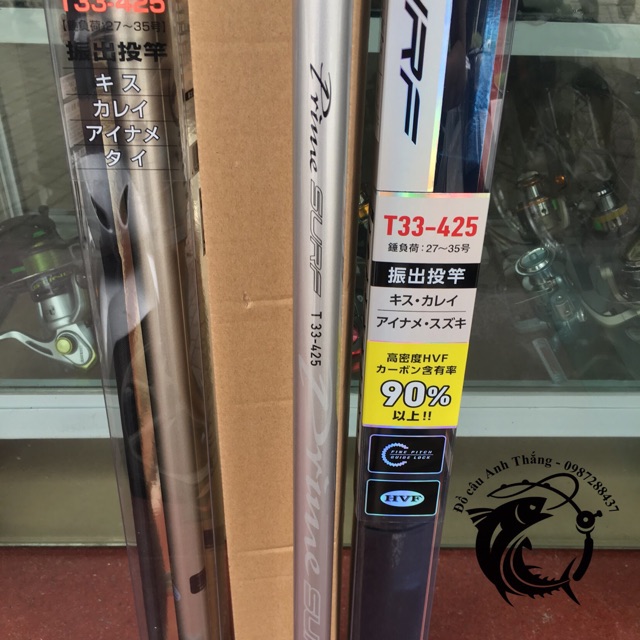 Cần lục Daiwa Prime Surf T30-425 chữ đen | Shopee Việt Nam