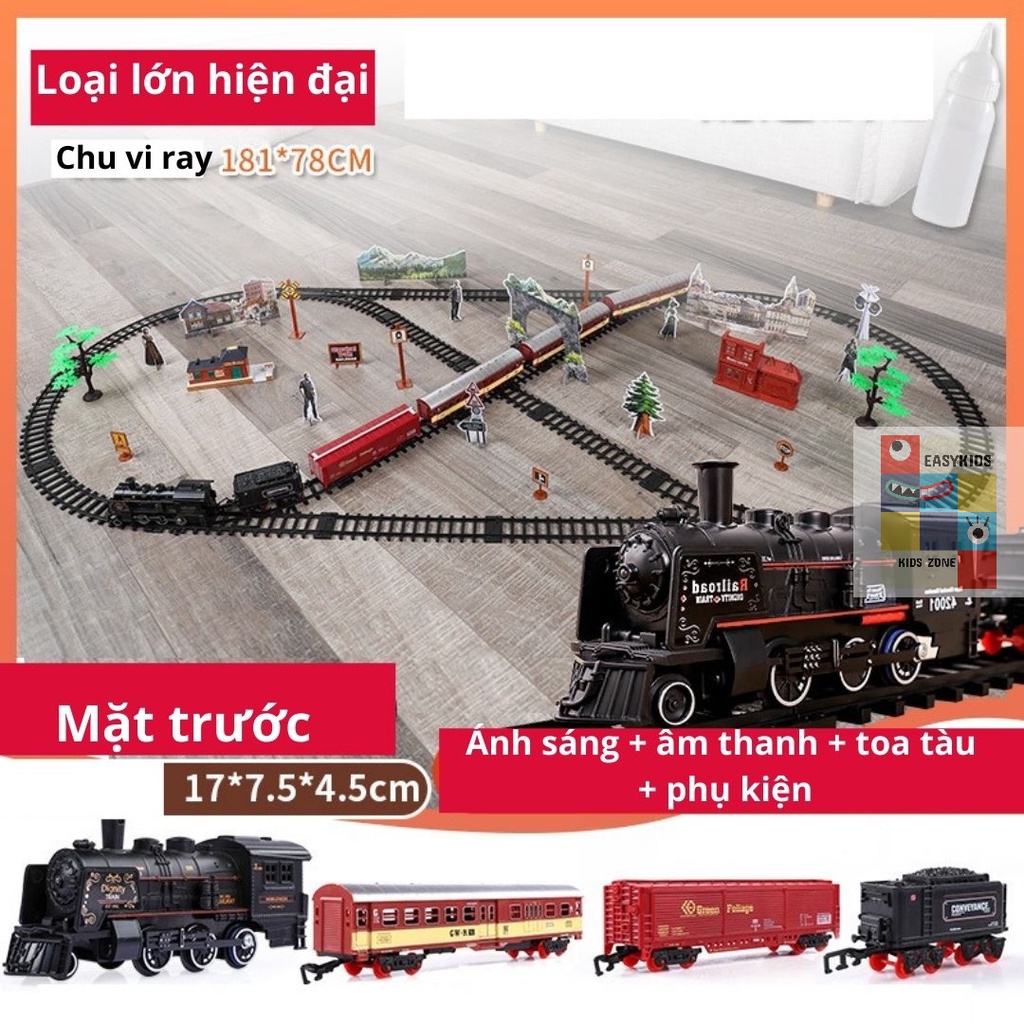 Xe lửa đồ chơi, tàu hỏa, tàu lửa đường ray xe lửa cổ điển cho bé ...