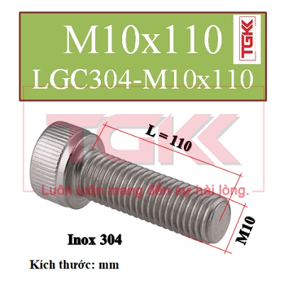Bulong LGC đầu trụ inox 304 M10.0 (100mm-200mm) | Shopee Việt Nam