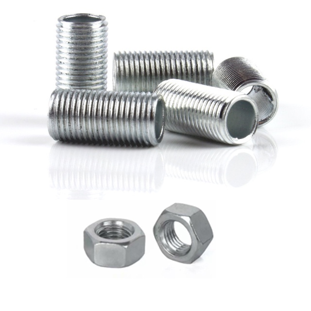 50 Thanh ống ty gen sắt rỗng M10 - Chèn ren M10 (dài 2cm/3cm) - Ốc vít M10 (lưu ý lựa chọn ...