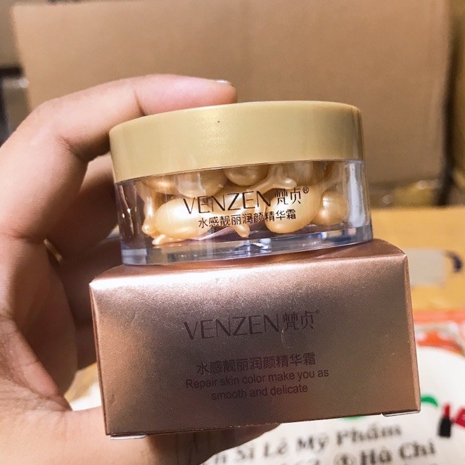 Serum Vitamin Dưỡng Trắng Da Venzen Bright Hộp 30 Viên. | Shopee Việt Nam