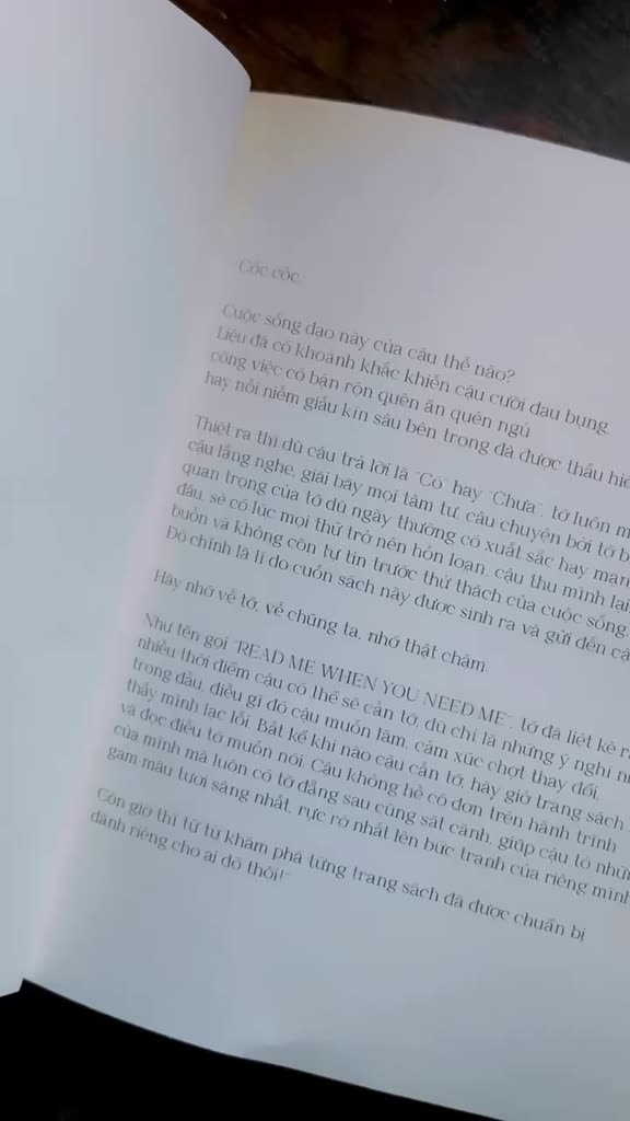 [QUÀ TẶNG] "Read Me When You Need Me" -Sổ tay cá nhân hóa 77 lời nhắn ...