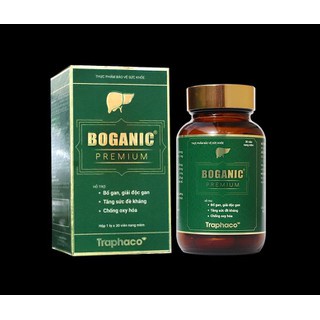 BOGANIC PREMIUM Lọ 30 viên nang mền hỗ trợ Bổ gan giải độc gan, tăng ...