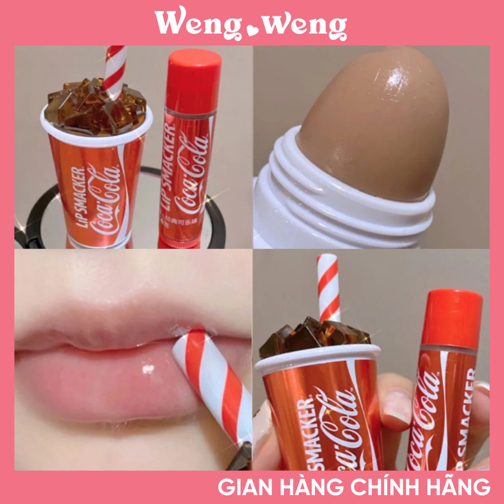 (On Sale) (NHIỀU VỊ) Son dưỡng môi Lip Smacker Coca-Cola Cup / Sprite ...