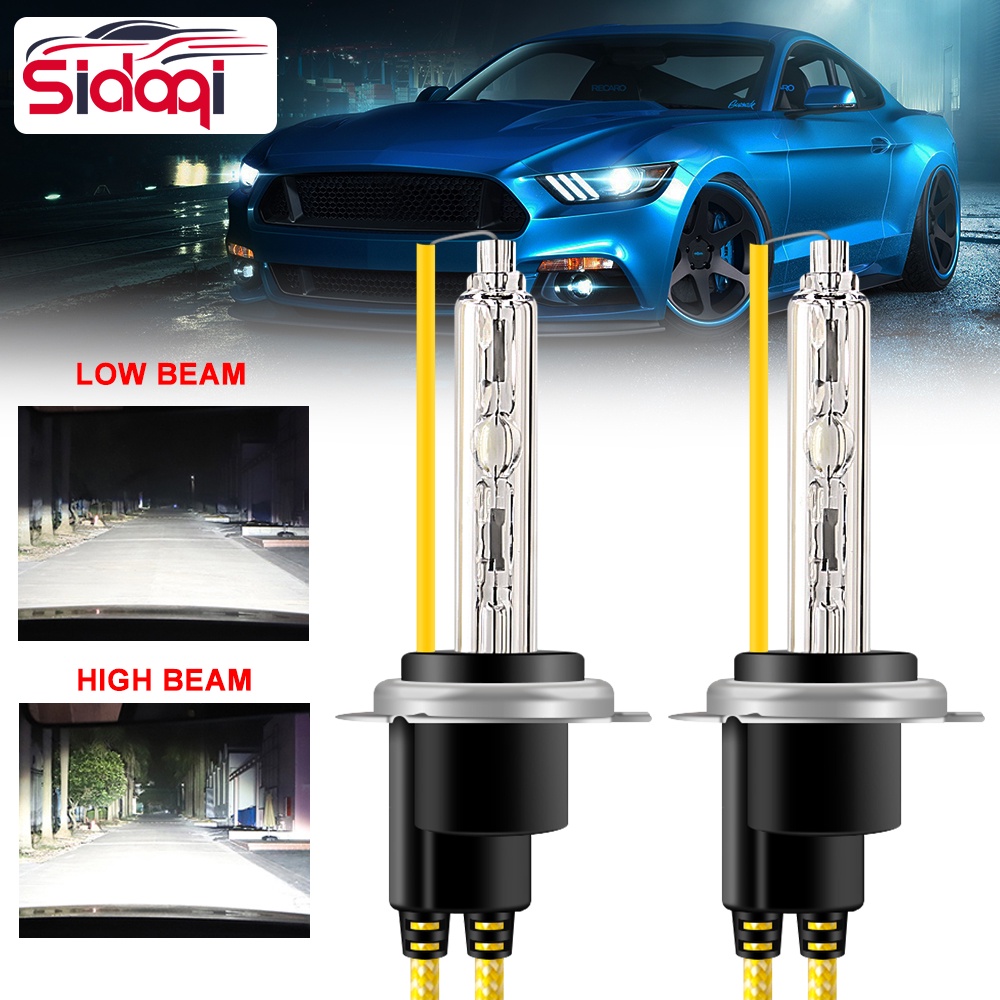 2 Bóng đèn pha Xenon HID H1 H3 H7 H8 H9 H11 chất lượng cao cho xe hơi ...