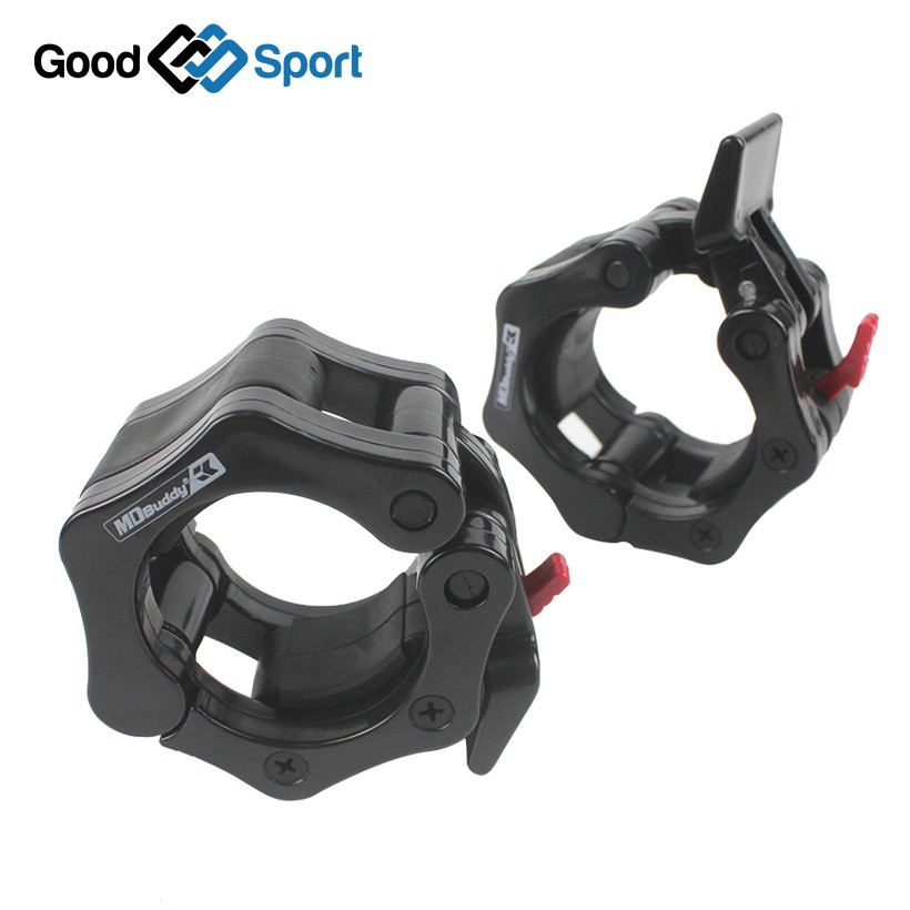 Bộ 2 khóa tạ nhựa Olympic cao cấp MDBuddy MD4040 (1 cặp, size phi 50 ...