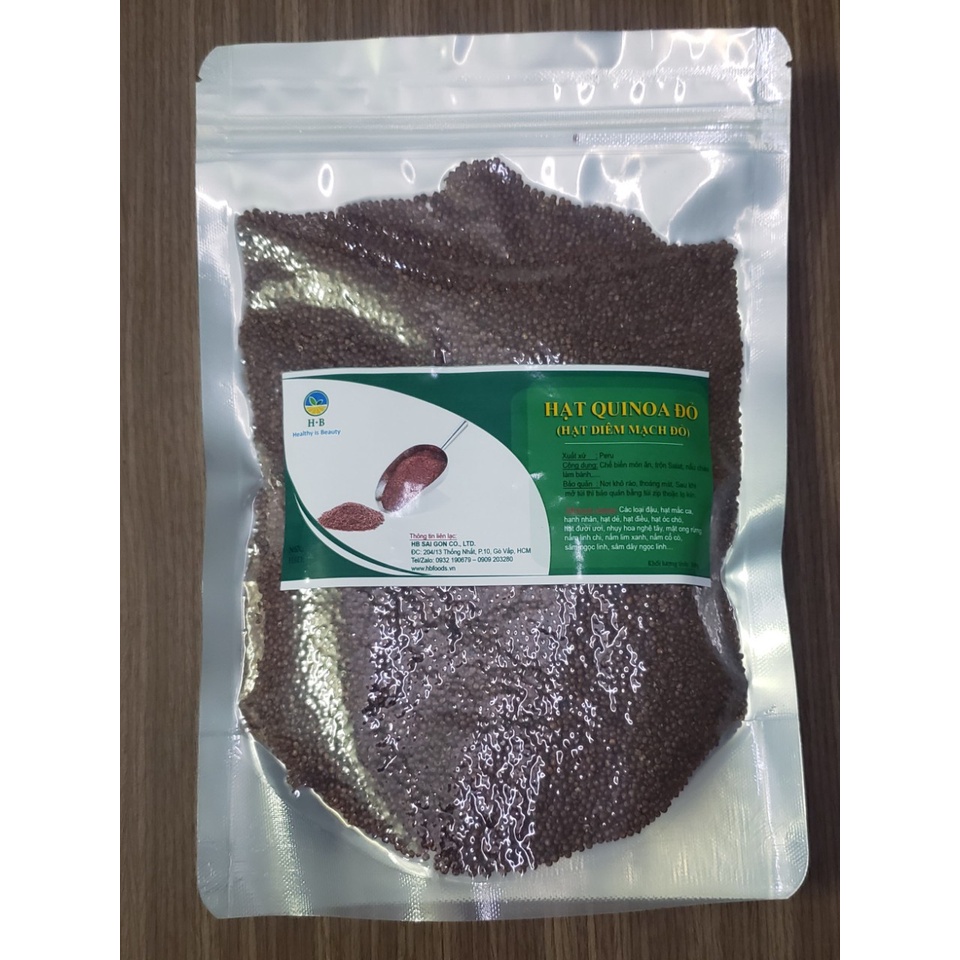 Hạt Quinoa đỏ (hạt Diêm Mạch)- nhập khẩu Peru, 500g | Shopee Việt Nam