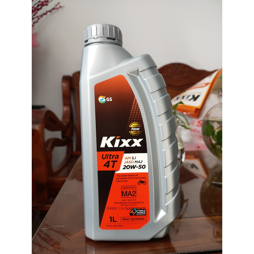 Nhớt xe số Kixx 20W50 SL MA2 | Shopee Việt Nam