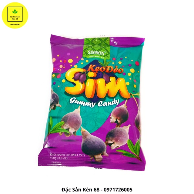Kẹo sim đặc sản Phú quốc ngon lạ tốt cho sức khỏe 1 gói chỉ 100g ...