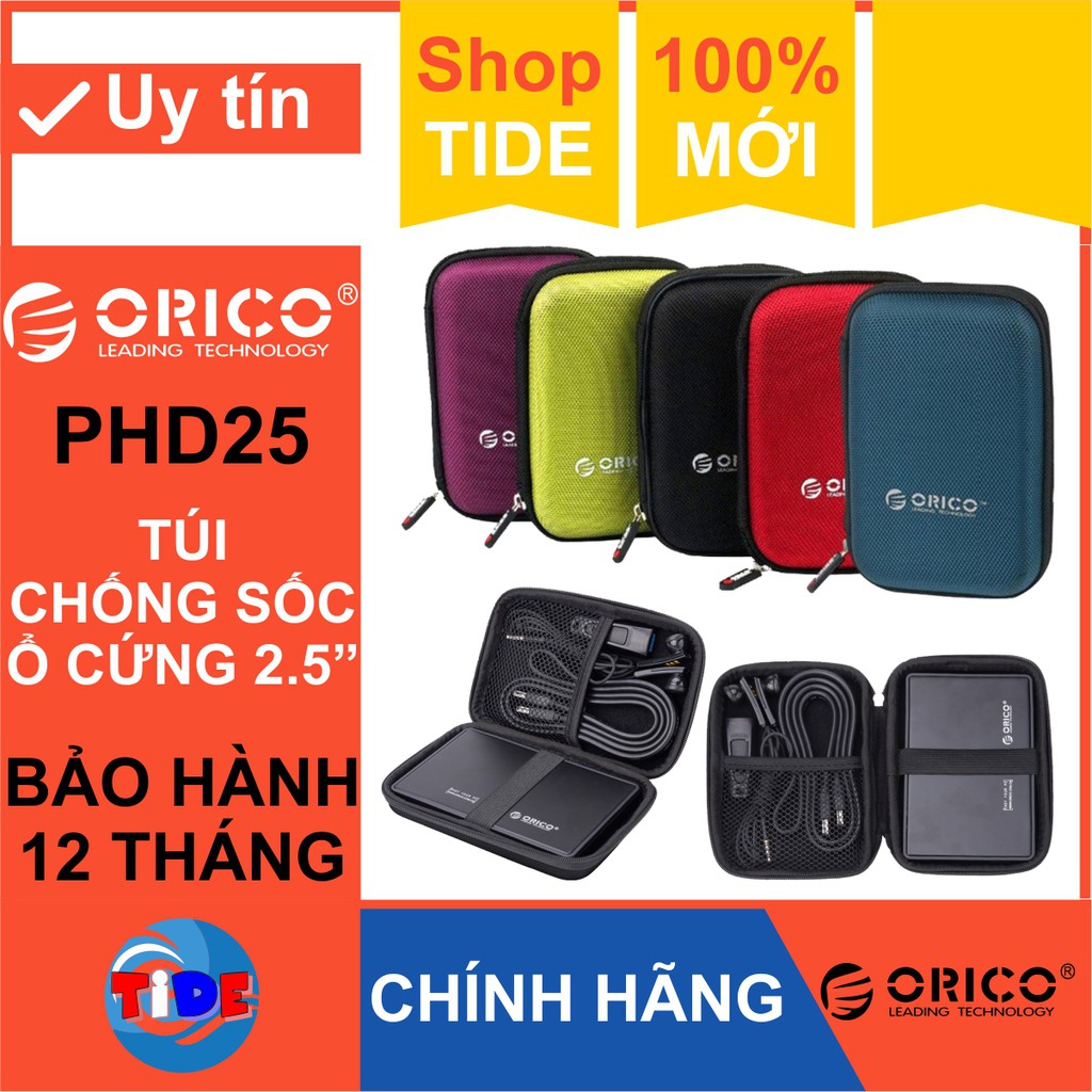 Túi chống sốc ổ cứng Orico PHD25 – Chính hãng – Bảo vệ tối ưu cho HDD ...
