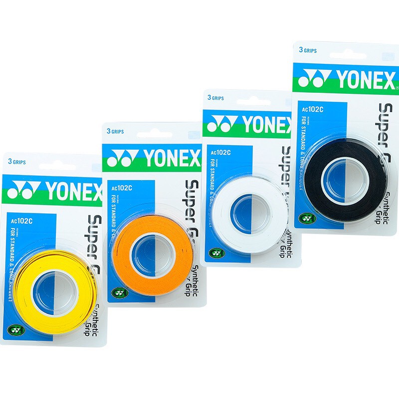 Cuốn cán vợt yonex AC102C vỉ 3 cuốn, quấn cán vợt cầu lông, vợt tennis, pickleball | Shopee Việt Nam