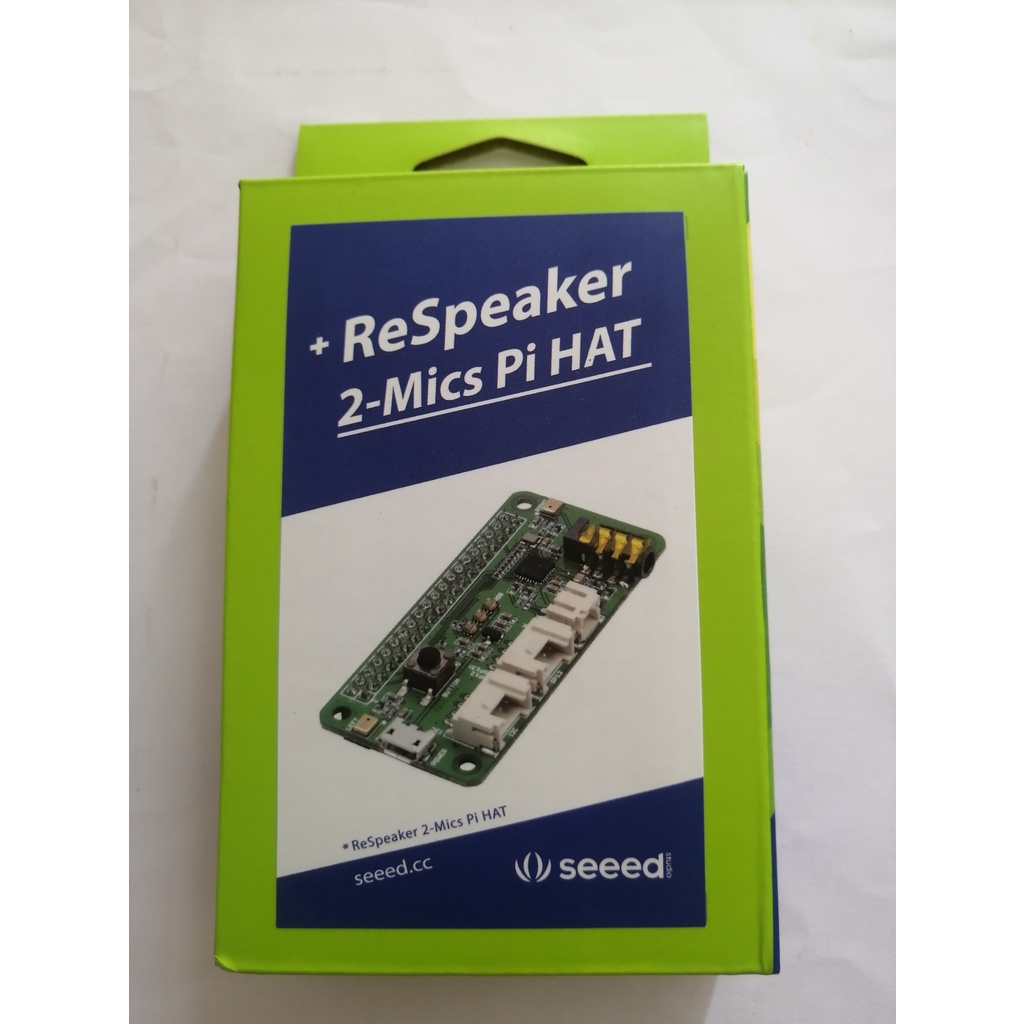 Bo mở rộng ReSpeaker 2-Mics Pi HAT cho Raspberry Pi; dùng trong các ứng ...