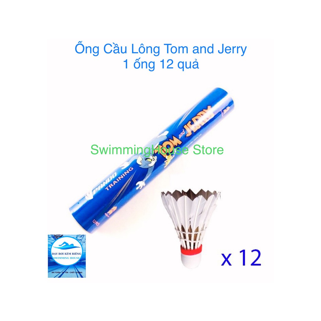 Cầu Lông Tom and Jerry 1 ống gồm 12 trái | Shopee Việt Nam