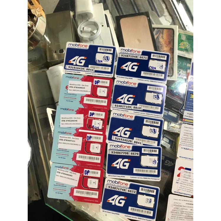 [HCM] Sim Data 4G (30Gb/ 1 tháng) Gói KC90_Sim đc nghe gọi Free _ 1 Gb ...