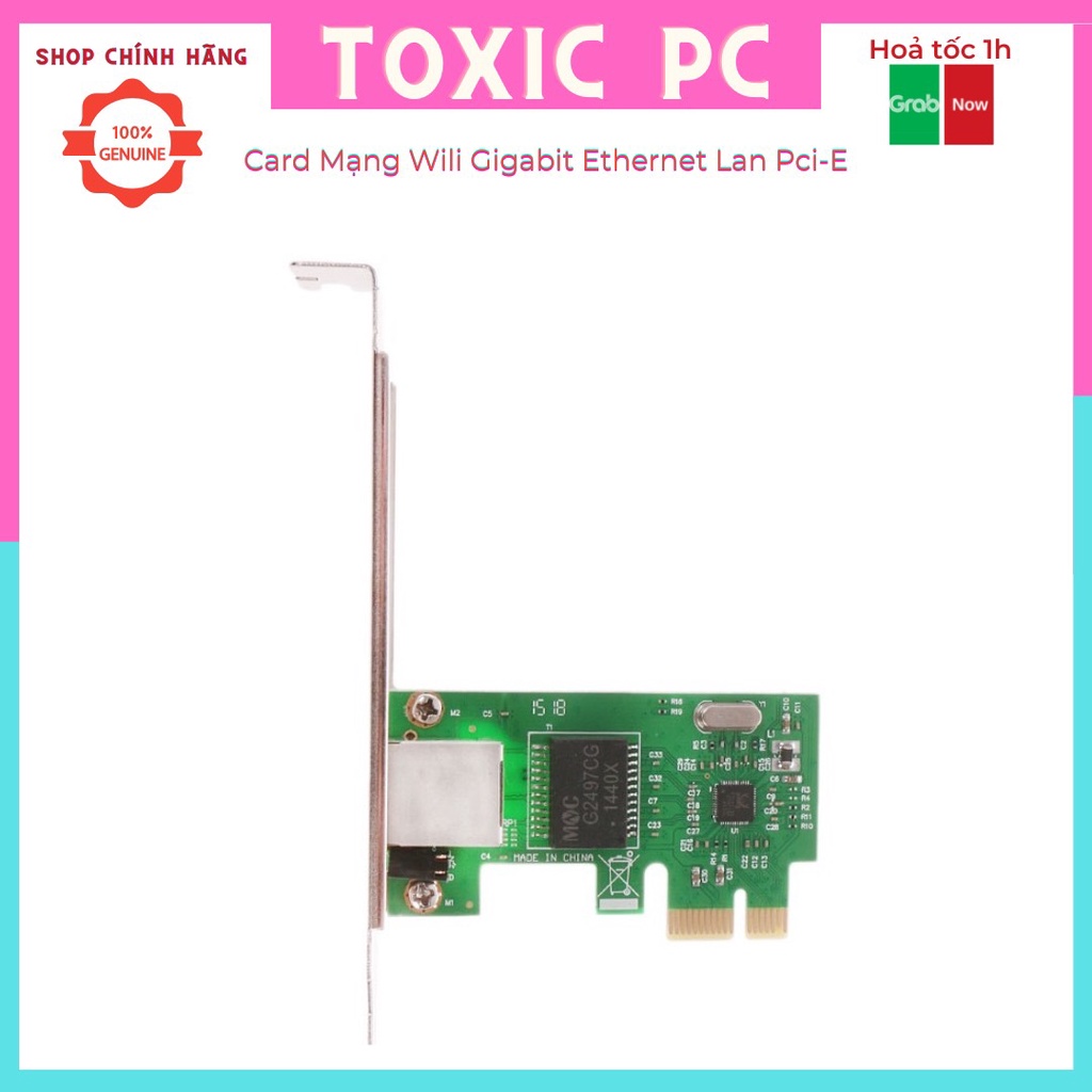 Card Mạng Lan Pci-E 1Gb Gigabit Ethernet RTL 8111E , RTL 8111C | Shopee ...