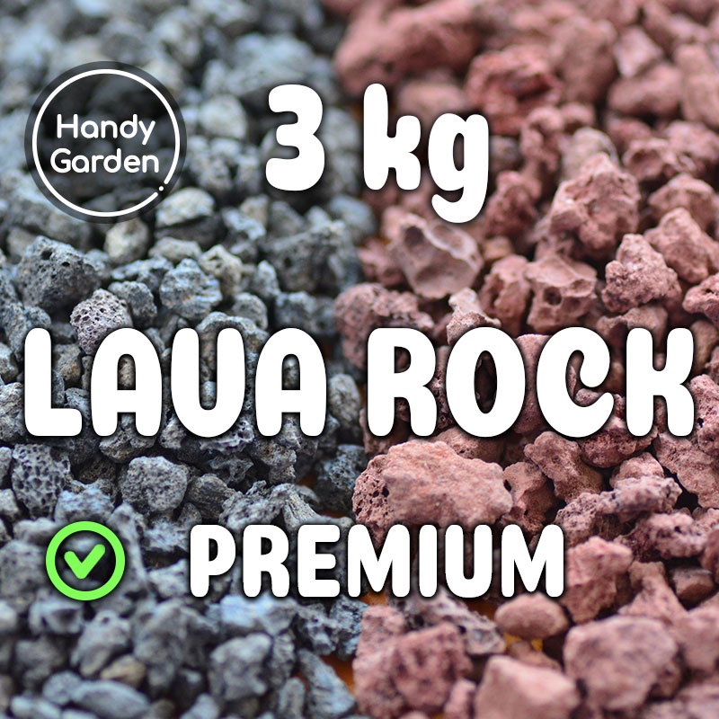 3kg - Đá Lava Rock Premium sạch bụi vụn, chuẩn kích thước 0.5-1mm 1-3mm ...