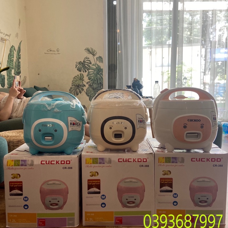 ️Nồi Cơm Điện Mini CUCKOO CR387 -DUNG TÍCH 1L, KIỂU DÁNG CON LỢN SIÊU ĐÁNG YÊU | Shopee Việt Nam