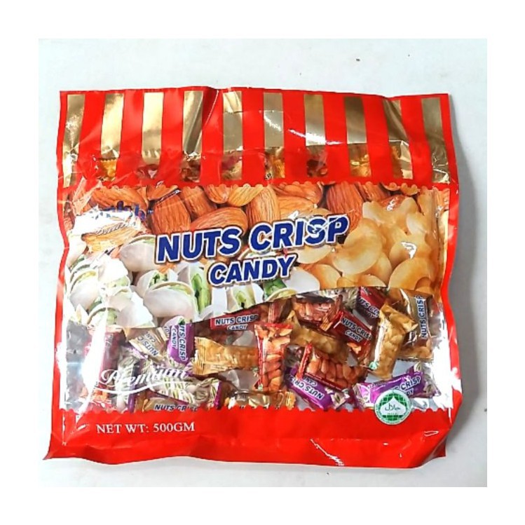 KẸO NGŨ CỐC NUTS CRISP CANDY GÓI 500G | Shopee Việt Nam