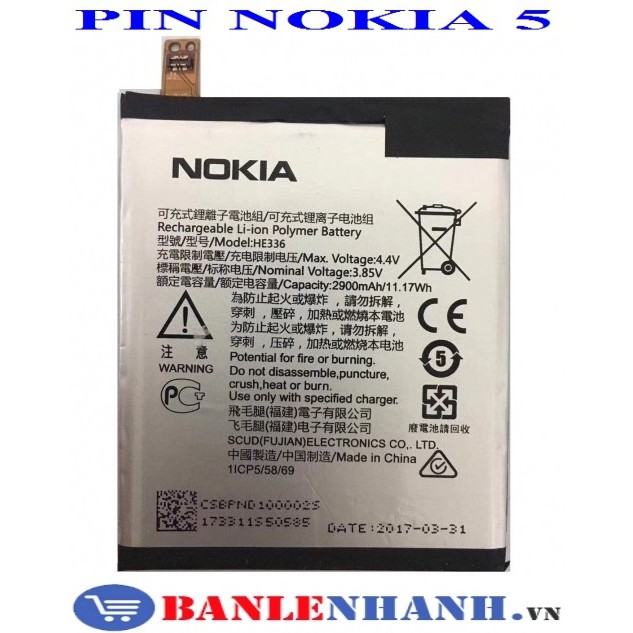 PIN NOKIA 5 | Shopee Việt Nam