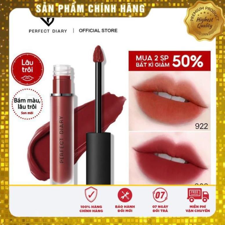 [CHÍNH HÃNG] Son Kem Perfect Diary Màu Lì Tông Màu Cổ Điển Lâu Trôi 2 ...