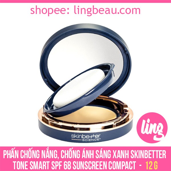 HSD 11/2023 - Phấn chống nắng, chống ánh sáng xanh Skinbetter sunbetter® TONE SMART SPF 68 ...