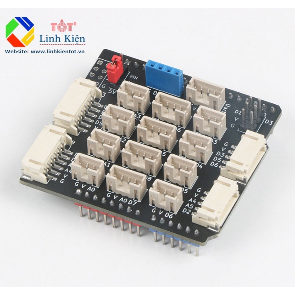 Board mở rộng Arduino IO - Shield Arduino Sensor giắc PH2.0 | Shopee Việt Nam