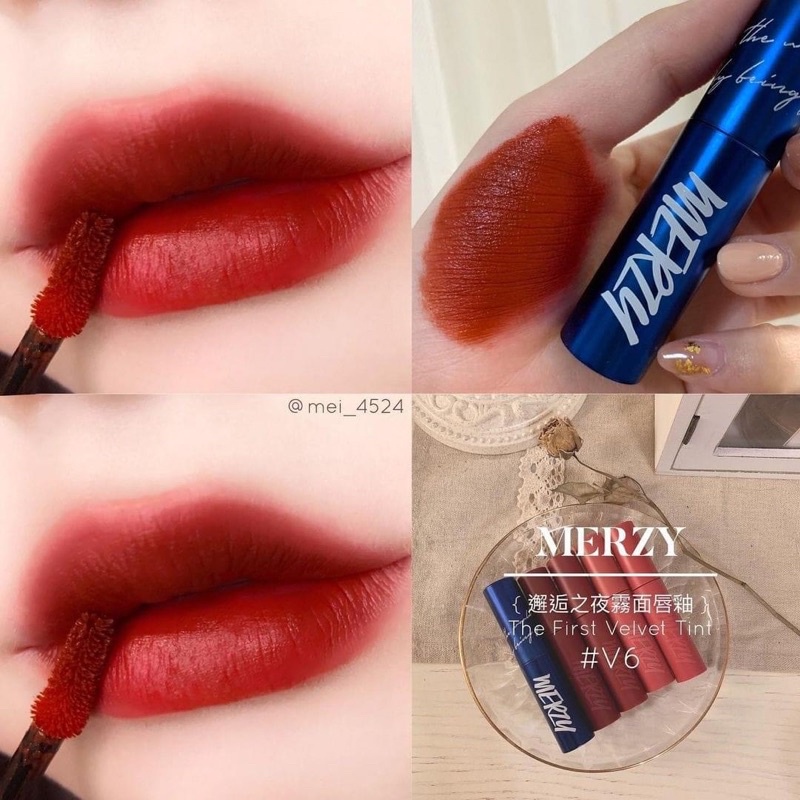 SON MERZY V6 - VỎ ĐEN | Shopee Việt Nam