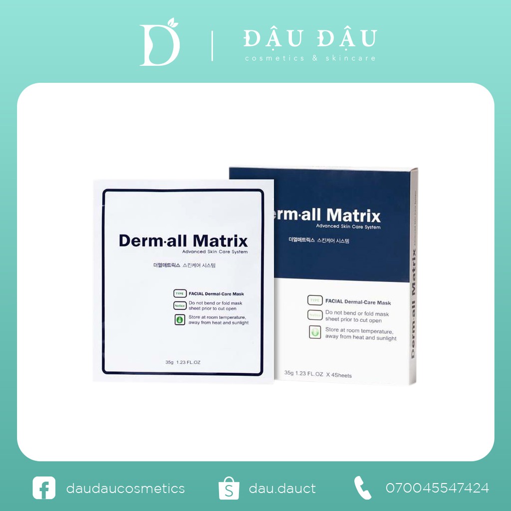Mặt nạ ma thuật Derm-all Matrix | Shopee Việt Nam