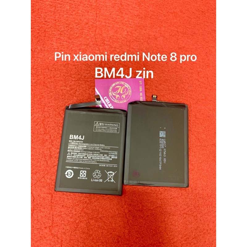 pin thay thế dành cho xiaomi redmi note 8 pro : BM4J zin | Shopee Việt Nam