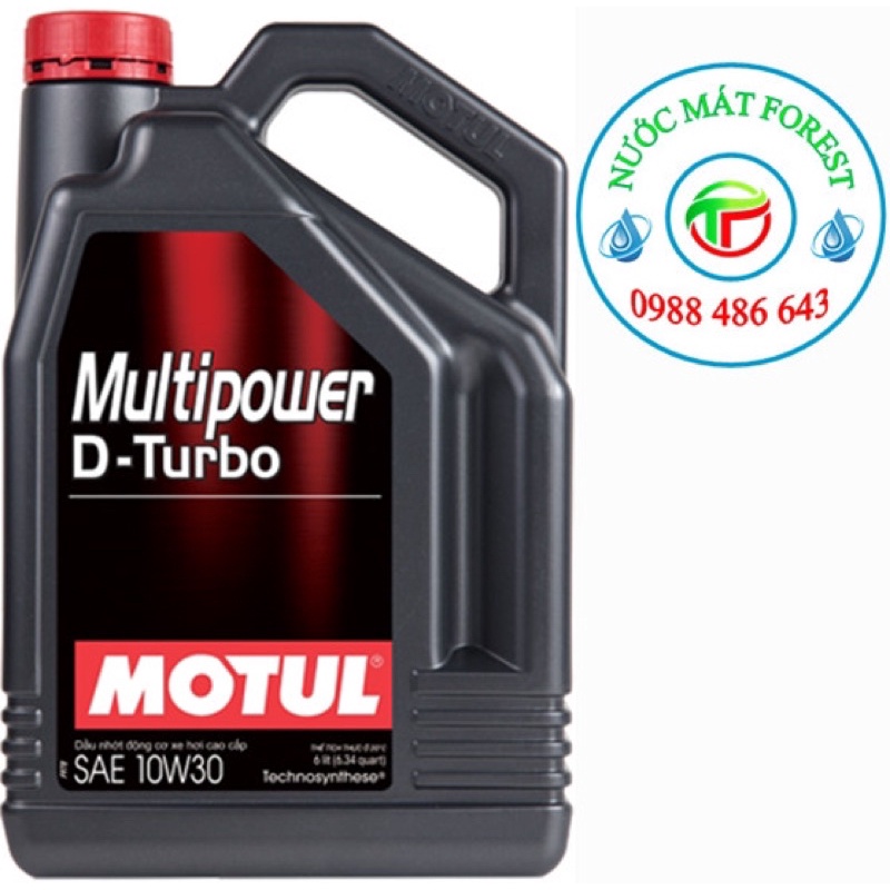 Motul Multipower D-Turbo 10w30 6lit | Shopee Việt Nam