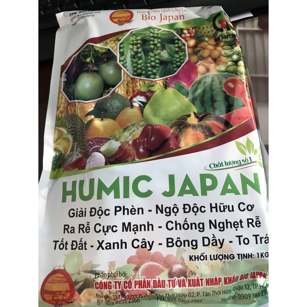 HUMIC JAPAN 1KG - QUẢ CẦU LỬA 007 - BIO JAPAN | Shopee Việt Nam