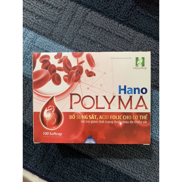 bổ sung sắt, acid folic Polyma hano | Shopee Việt Nam