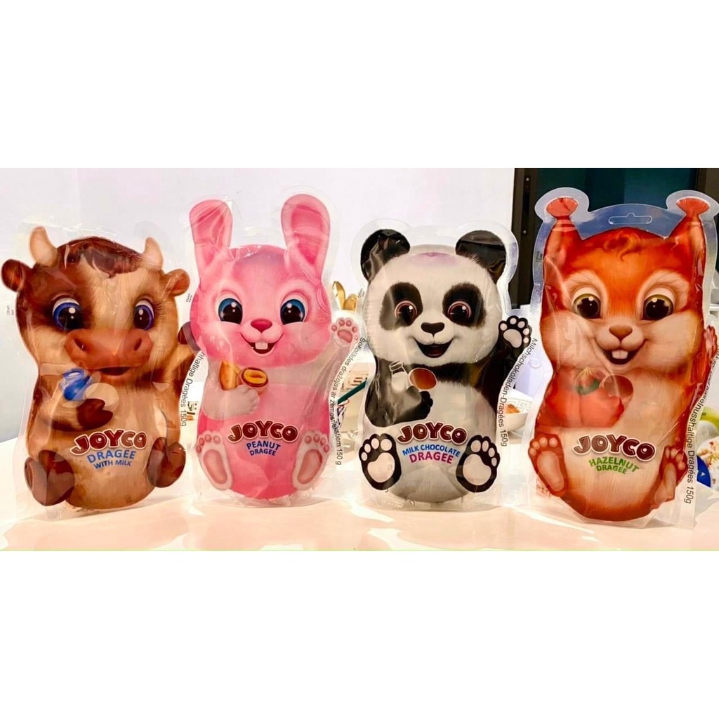 KẸO CHOCOLATE GẤU TRÚC PANDA THƯƠNG HIỆU JOYCO CỦA NGA - TÚI 150g - ăn vặt - HÀNG NỘI ĐỊA NGA ...