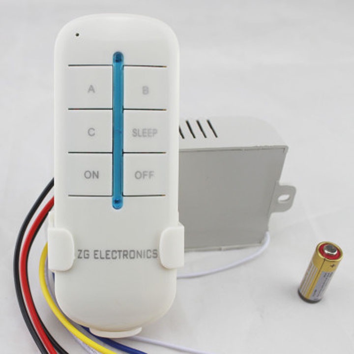 Thiết bị điều khiển từ xa 3 kênh (3 công tắc) Sunha sóng RF, chuyển đổi ...