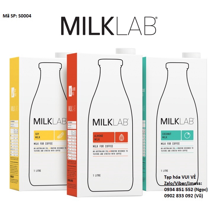 Thùng sữa tươi MilkLab nhập khẩu Úc 12 hộp 1 lít | Shopee Việt Nam