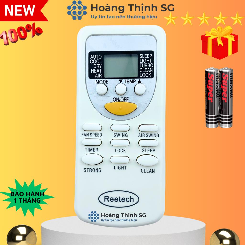 Điều Khiển Điều Hòa Reetech ZH-JT-03, Remote Máy Lạnh Reetech tặng kèm ...
