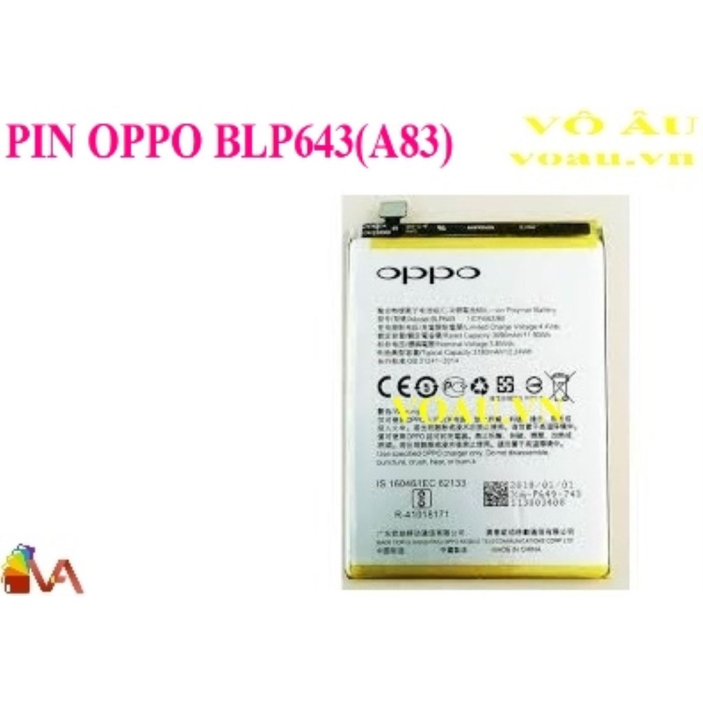 PIN OPPO BLP643(A83) | Shopee Việt Nam