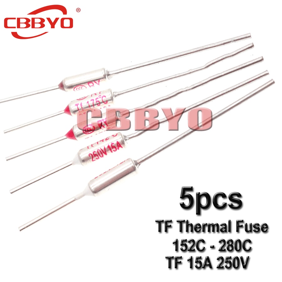 Cầu Chì Nhiệt RY 15A 250V 155C 157C 172C 185C 192C 200C 216C 255C Cao ...