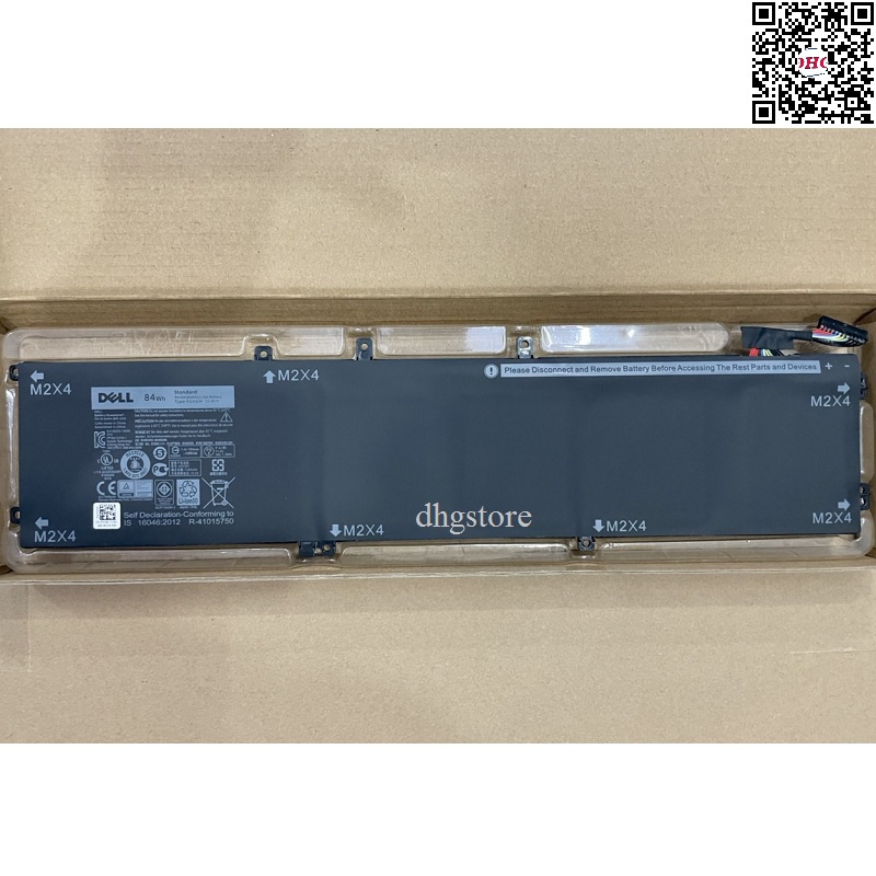 Pin laptop Dell XPS 15 9550 Precision 5510 M5510 4GVGH 84Wh | Shopee ...
