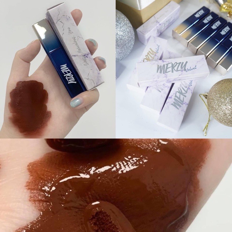 Son Kem Lì Merzy The First Velvet Tint Season 3 (Ver Blue) | Shopee ...