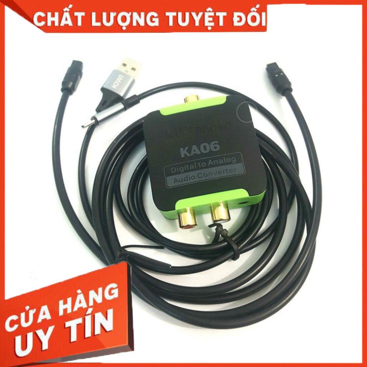 Bộ chuyển âm thanh TV 4K quang optical sang audio AV ra amply KA06 - Hàng Chính hãng | Shopee ...
