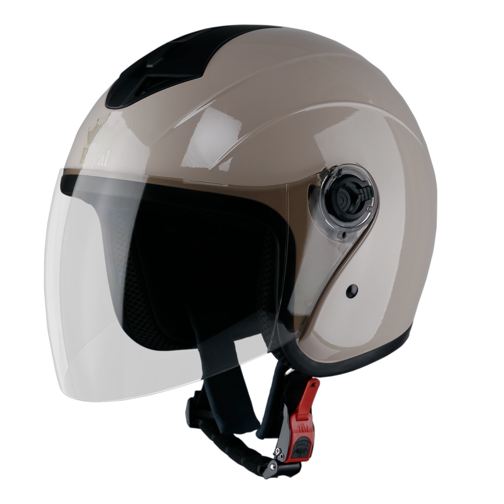 Nón bảo hiểm Royal 3/4 có kính che full mặt - M269 - Sữa Bóng | Shopee Việt Nam