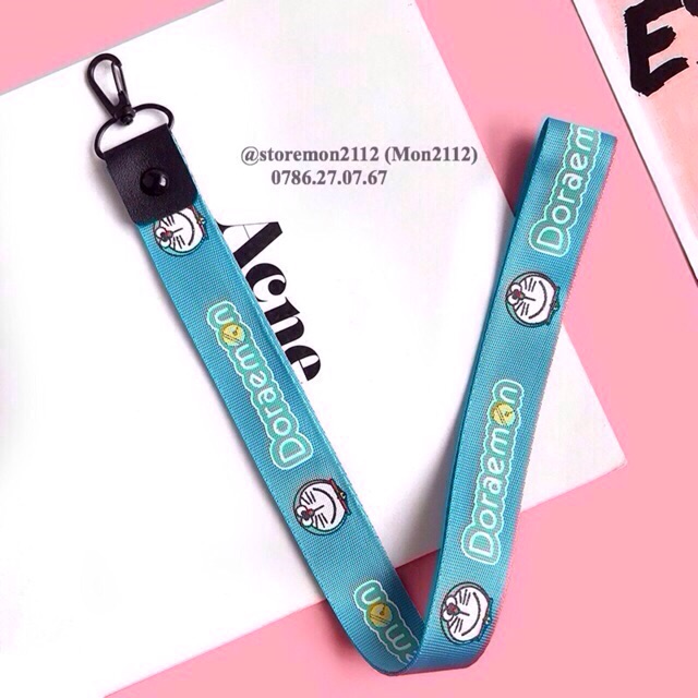 DÂY ĐEO STRAP THẺ SINH VIÊN DORAEMON DOREMON | Shopee Việt Nam