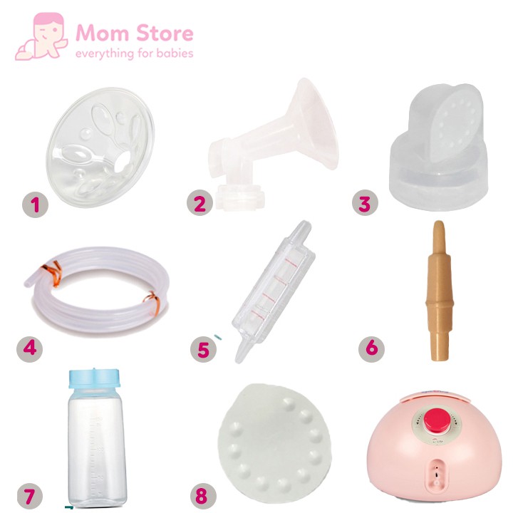 Phụ kiện máy hút sữa SPECTRA DEW 350 - full bộ | Shopee Việt Nam
